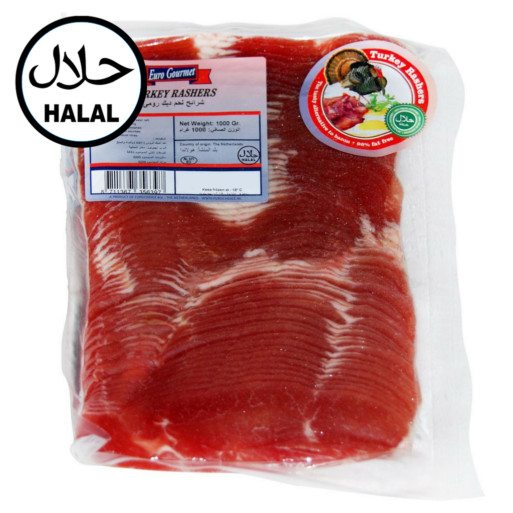 Euro Gourmet Turkey Rashers | 21GS
