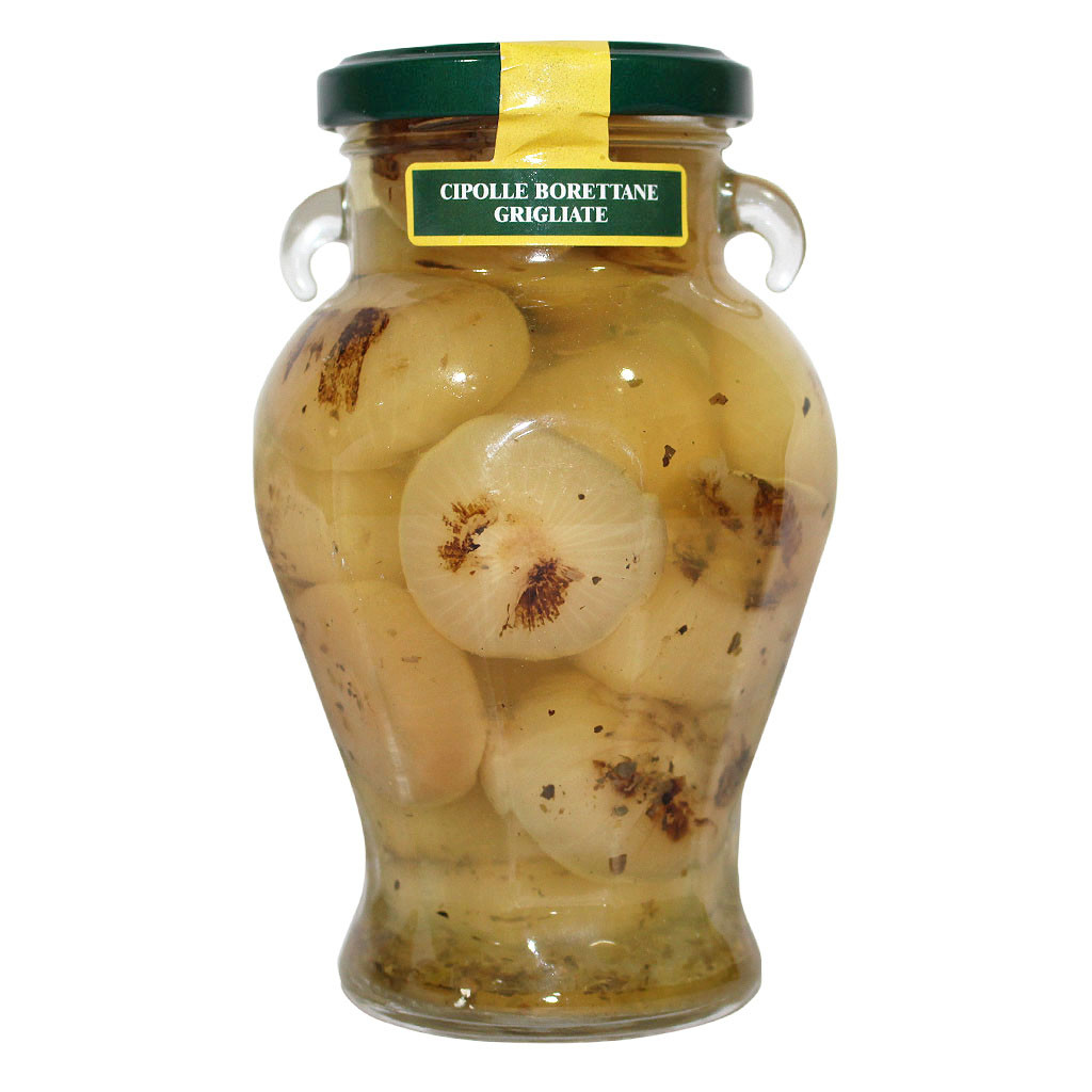 Agra Contado Grilled Borettane Onions (314ml) | 21GourmetStreet.com