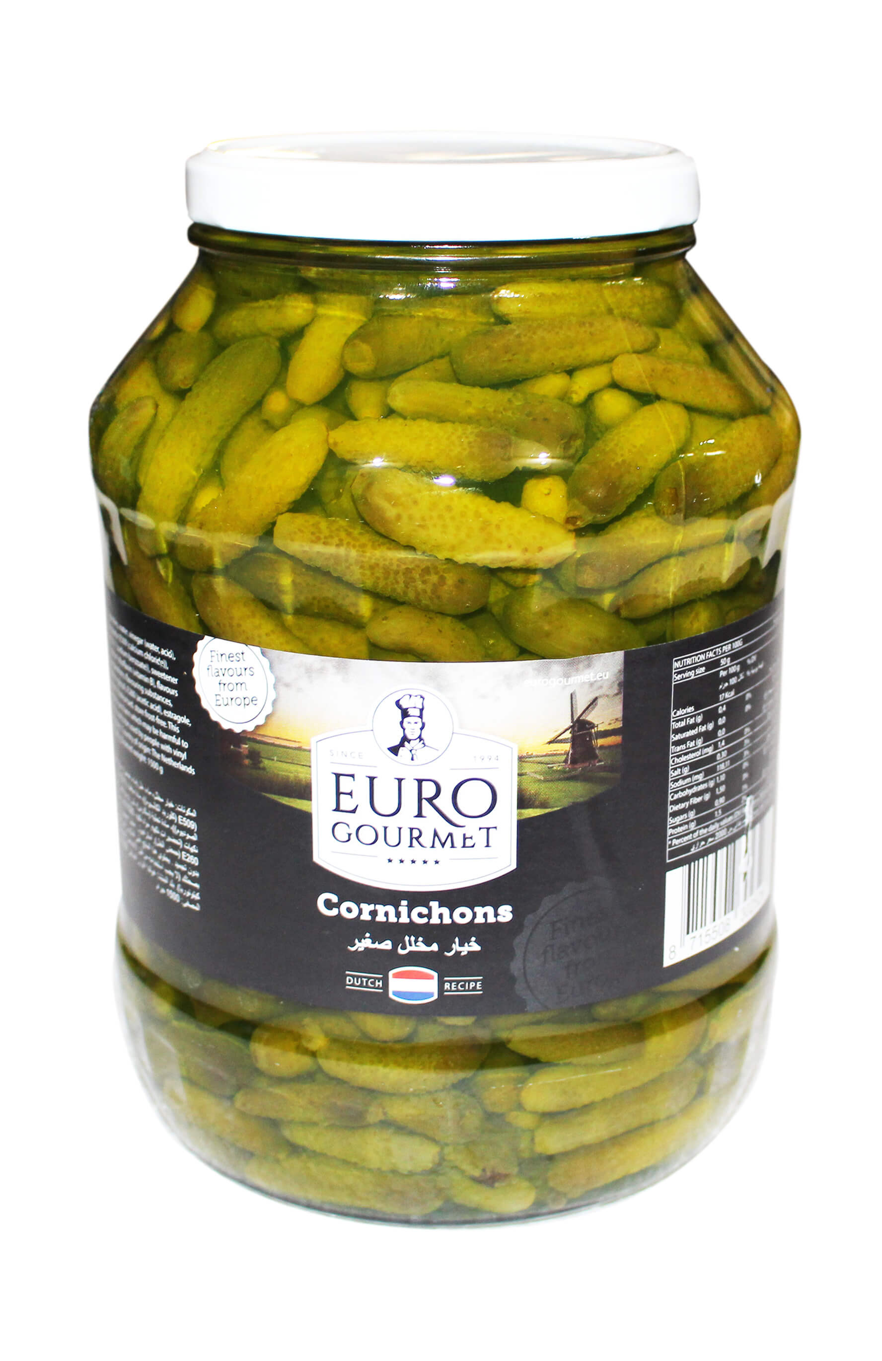 21GS | Euro Gourmet Cornichons x 2.50L