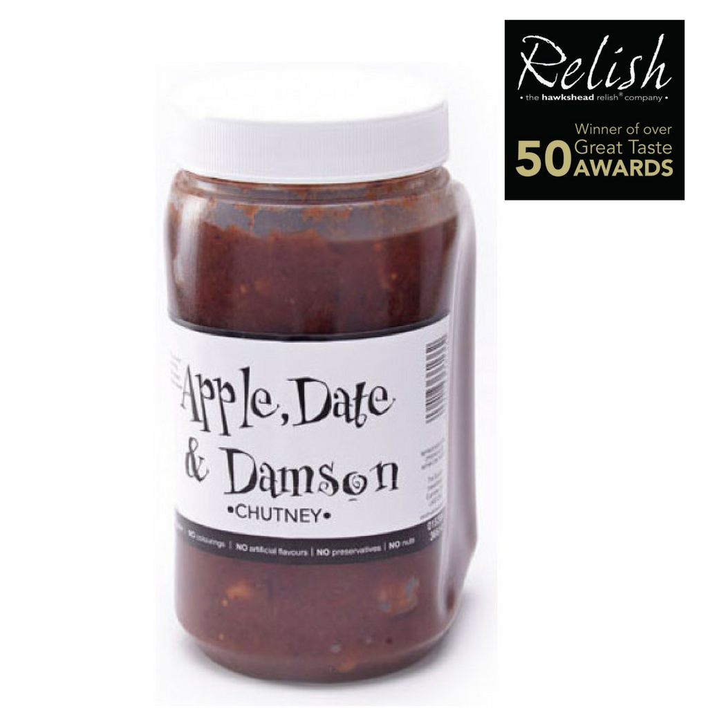 Hawkshead Relish Apple Date & Damson Chutney | 21GourmetStreet.com