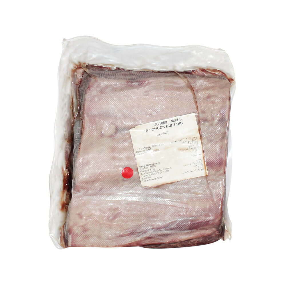 Jack's Creek Wagyu Beef Chuck Ribs MBS 4-5 | 21GS