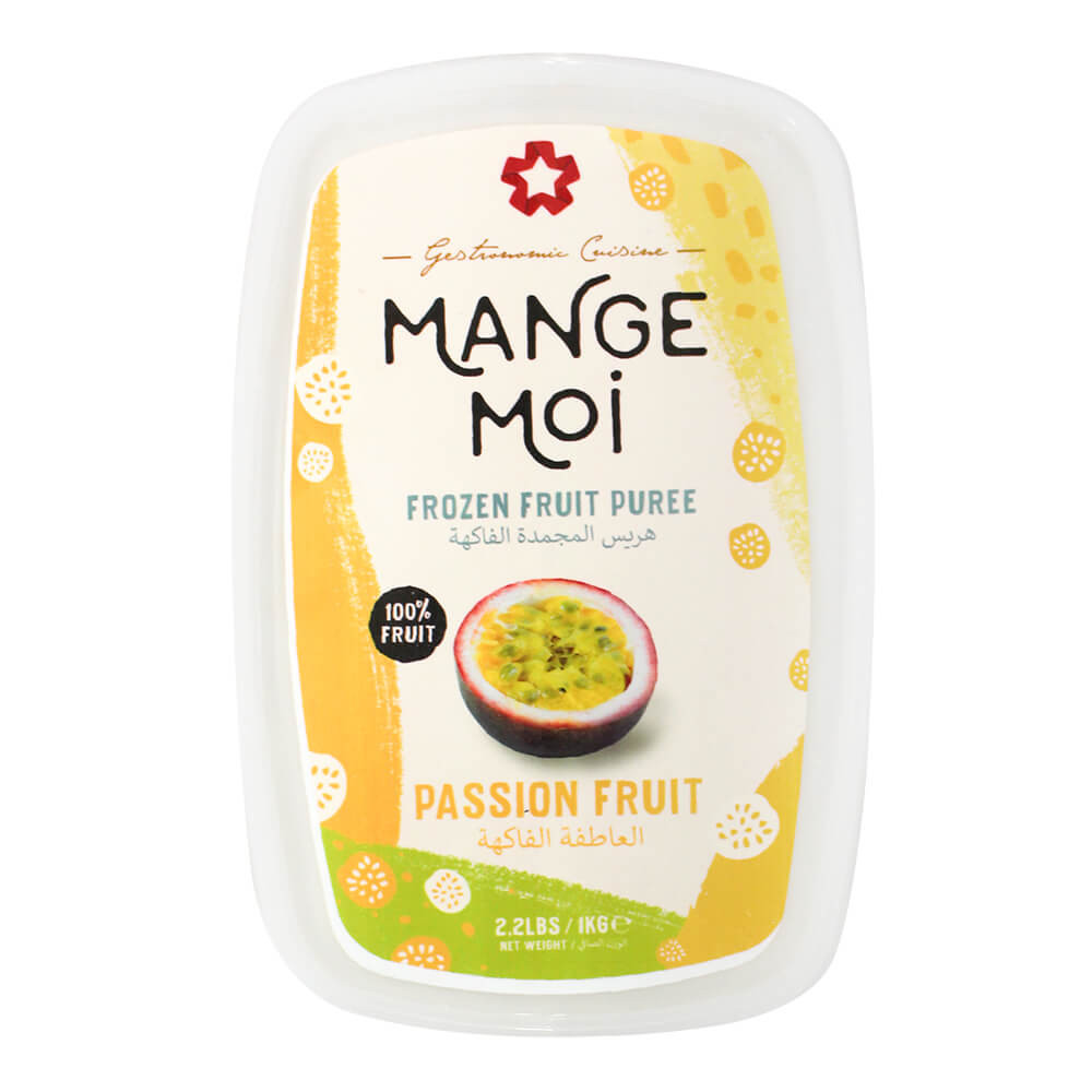 Mange Moi Passion Fruit Puree Frozen 1000g | 21GS