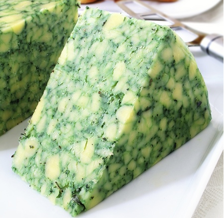 Sage Derby Cheese | 21GourmetStreet.com